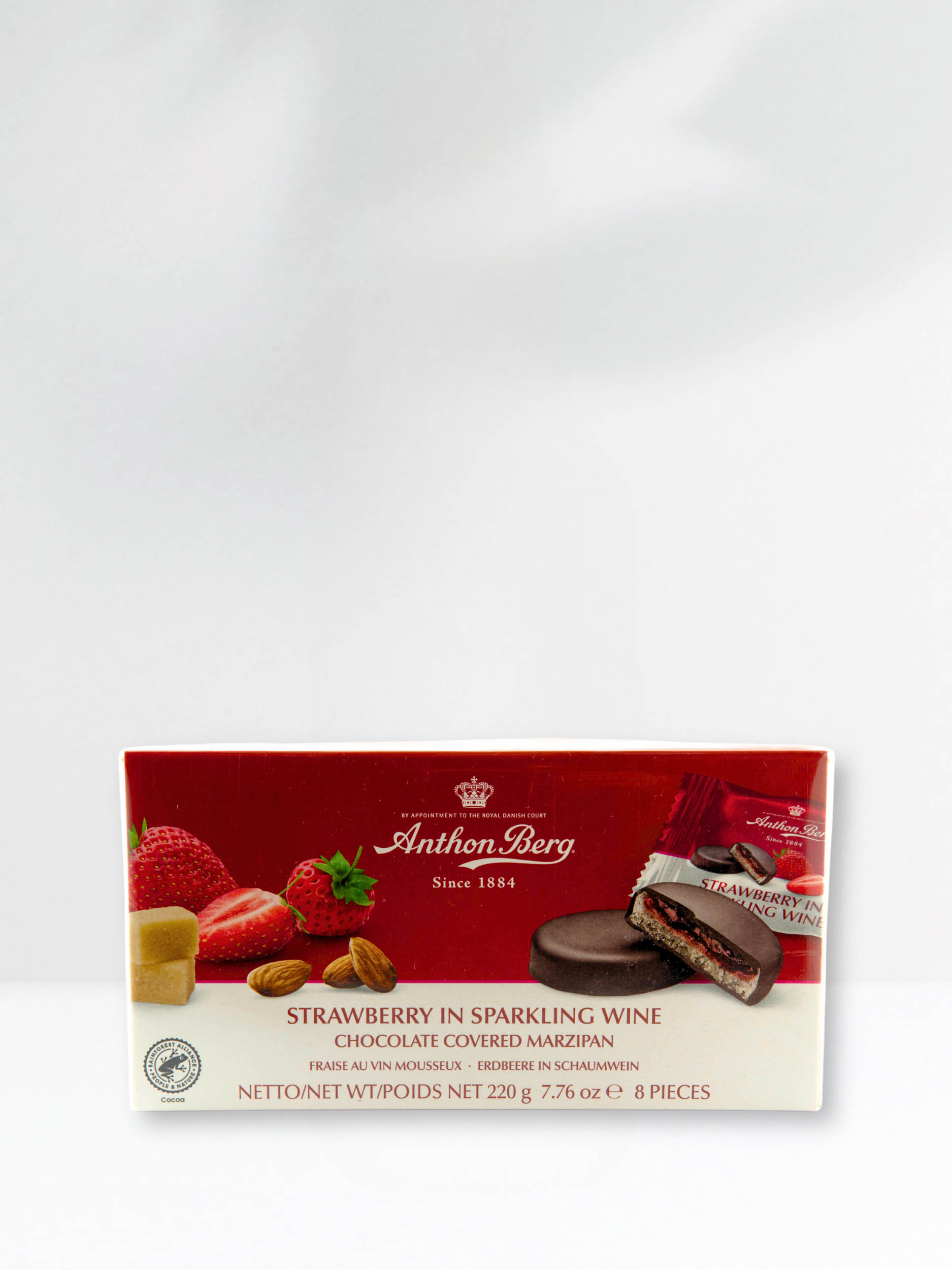 Čokolade: ANTHON BERG STRAWBERRY IN SPARKLING WINE